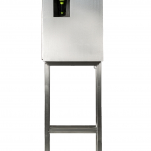 Touchscreen PC, Printer, Scanner Cabinet on Stainless Steel Stand - DEM ...